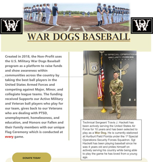 Florida Men's Baseball League Fall Registration